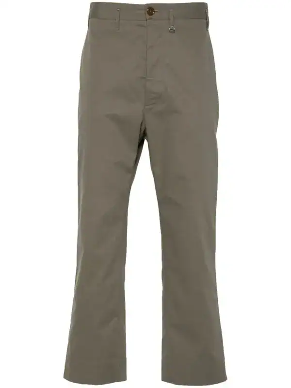 Vivienne Westwood Cropped Trousers - Green - 52% Off | Editorialist