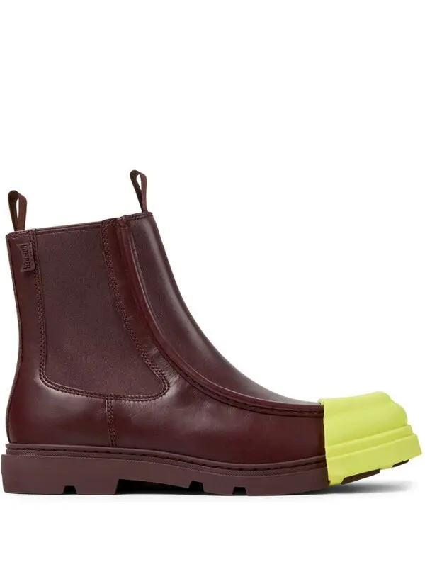 Camper Junction Ankle Boots - Red