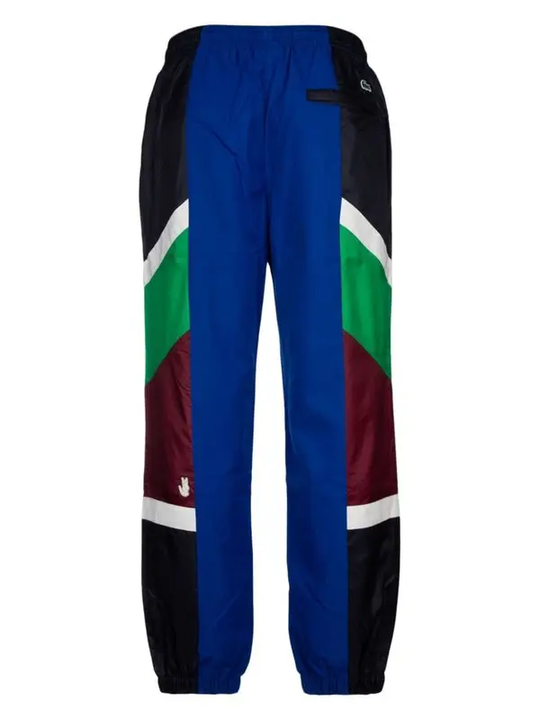 Lacoste Appliqué Cotton Track Pants - Blue