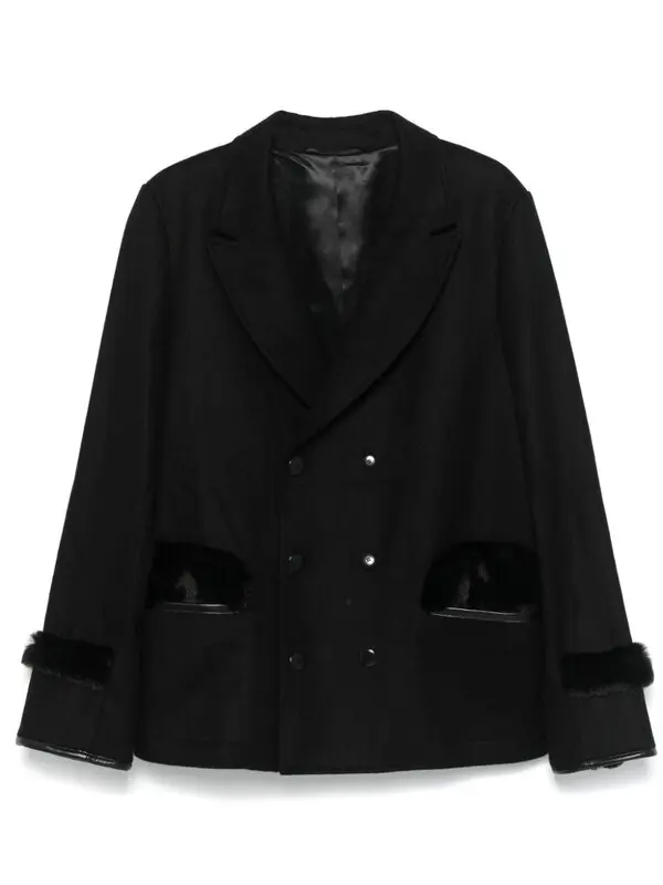 Random Identities Double-breasted Jacket