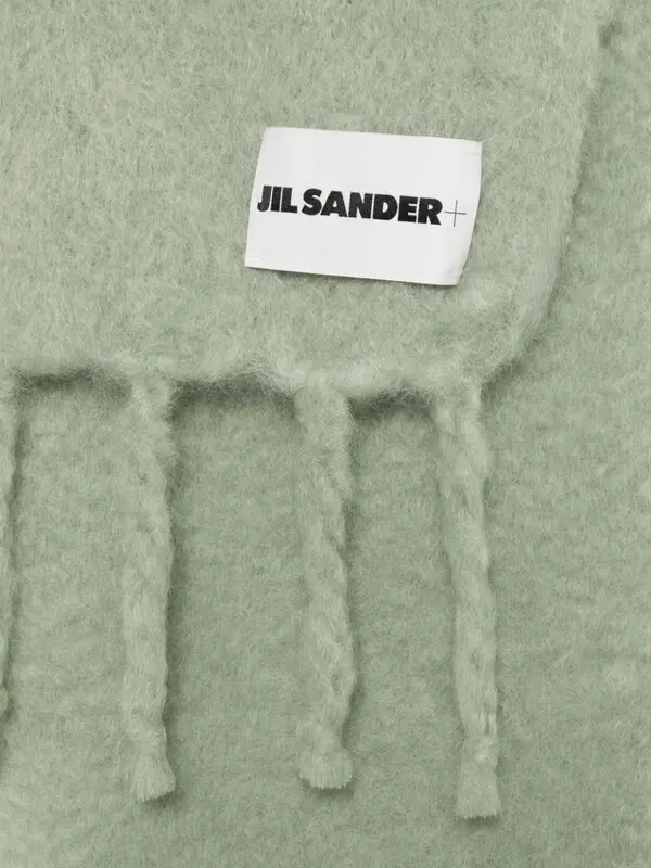 JIL SANDER Brushed-finish Scarf