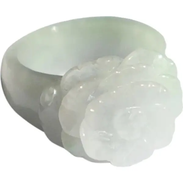 SEREE Rose Jade Ring