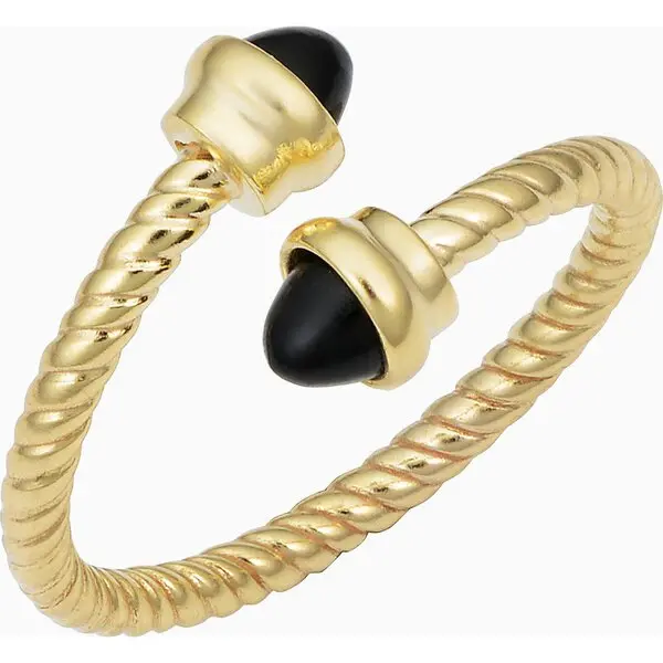 ORADINA 14k Onyx Finger Ring