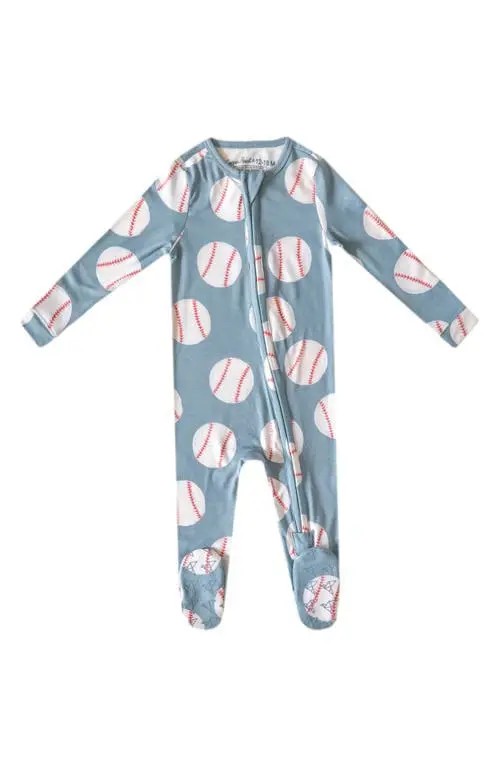 COPPER PEARL Zip-up Footie Pajamas - Slugger