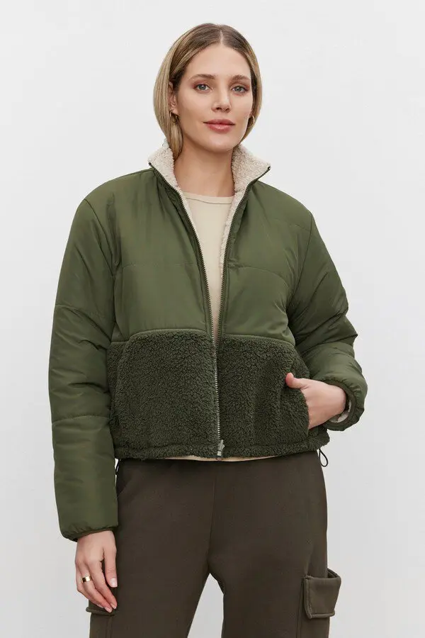 Velvet By Graham & Spencer Tasha Reversible Puffer Jacket