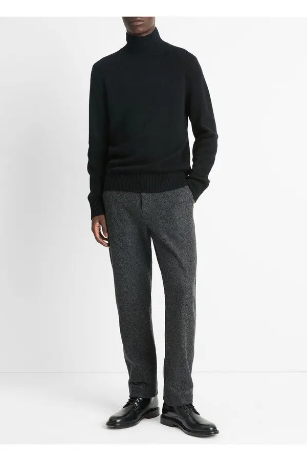 Vince Cashmere Turtleneck - Black