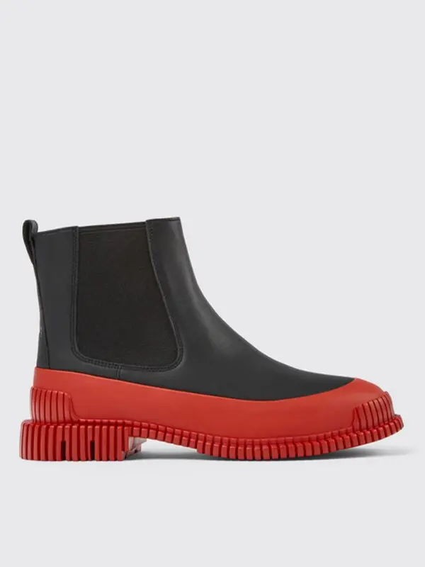 Camper Flat Ankle Boots - Multicolor
