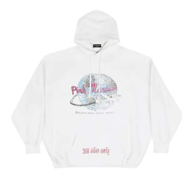 Balenciaga Elastic Hem Hoodie