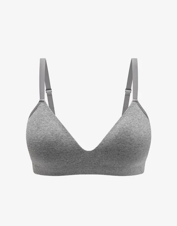 THIRDLOVE Form 360 Fit™ Wireless Bra - Heather Grey