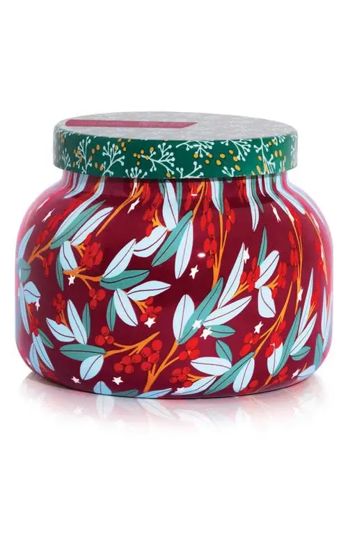 CAPRI BLUE Print Play Signature Jar Candle - Tinsel & Spice