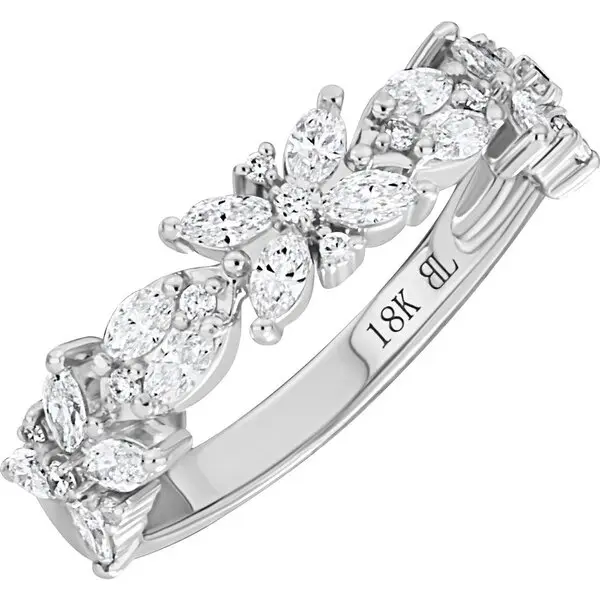 Bony Levy Getty Diamond Stacking Ring