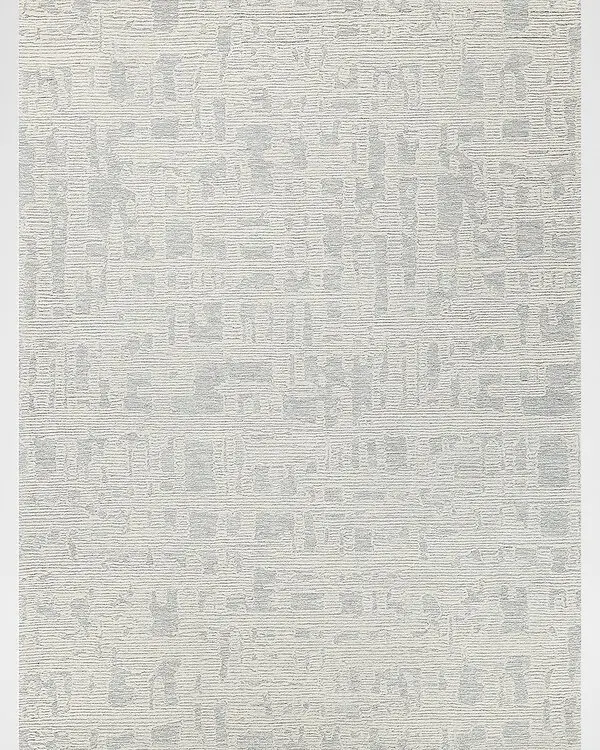 EXQUISITE RUGS Aspen Hand-tufted Rug - Blue/ivory