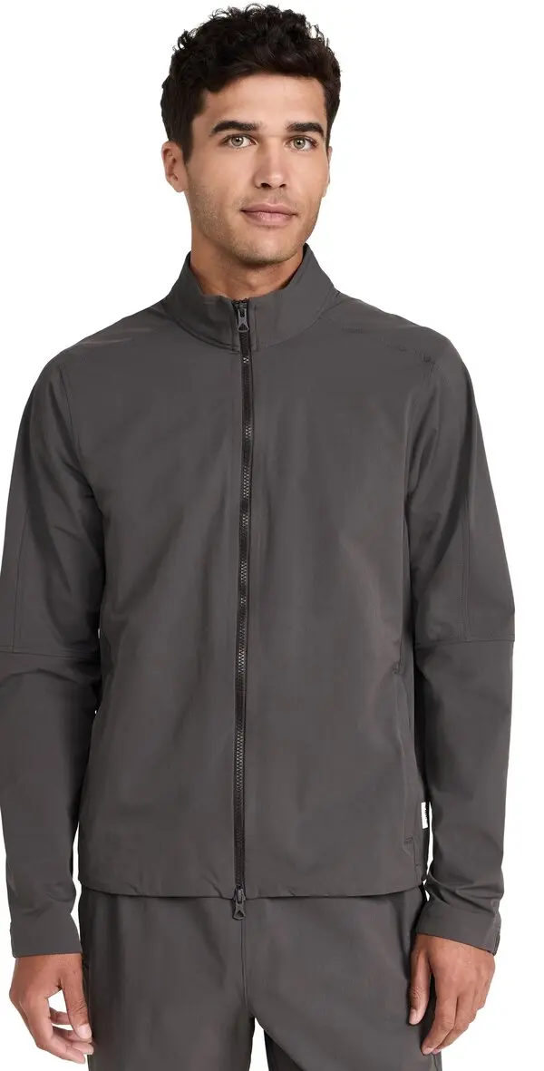 Reigning Champ Nylon Oxford Team Jacket - Carbon