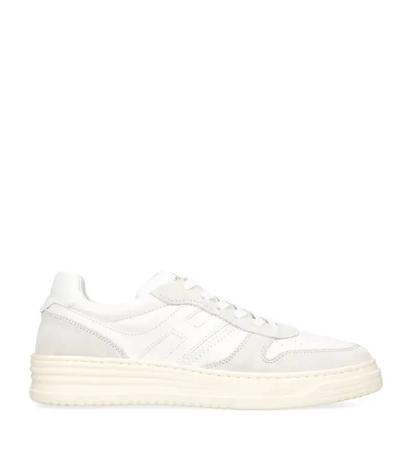 Hogan Suede Allacciato Sneakers - Beige