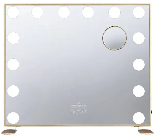 IMPRESSIONS Hollywood Tri-tone Plus Makeup Mirr Or