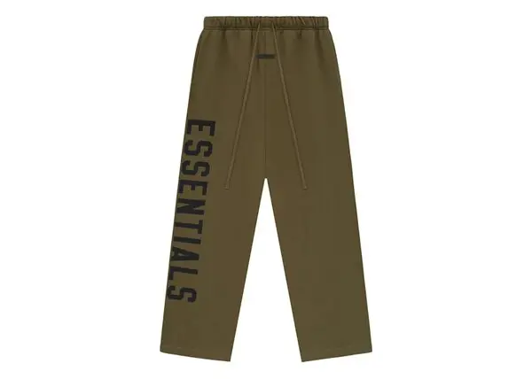 Fear Of God Essentials Fleece Relaxed Sweatpant - Olive