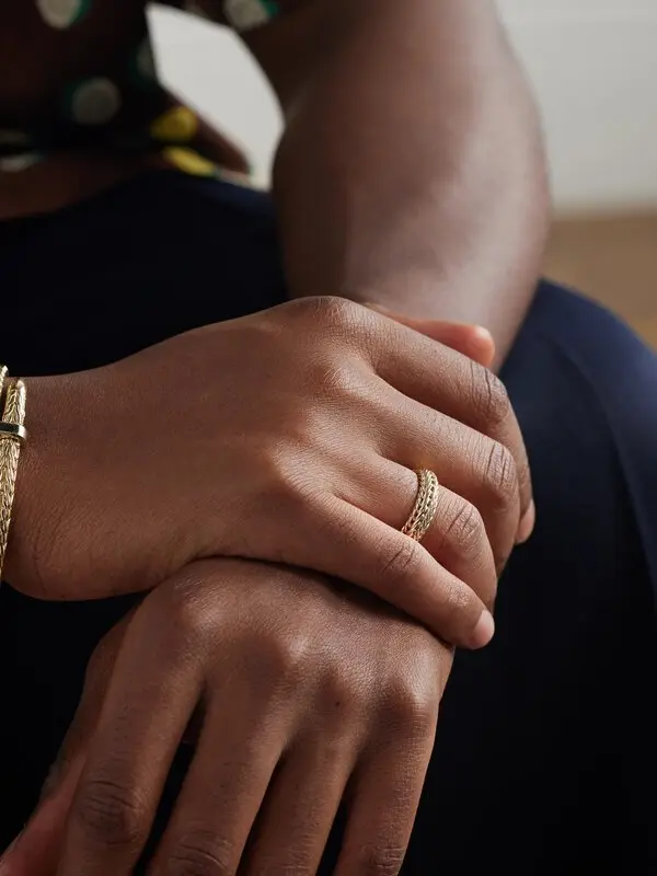 John Hardy Kami 14-karat Ring - Gold