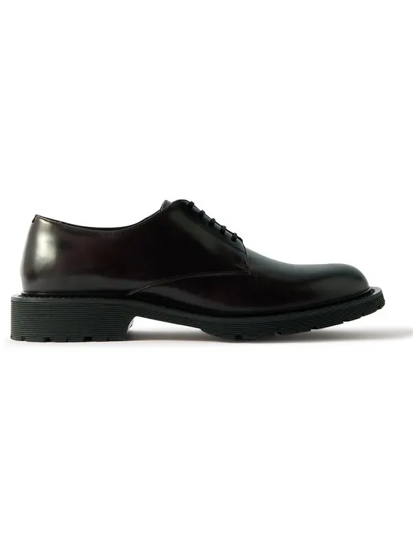Saint Laurent Army Patent-leather Derby Shoes