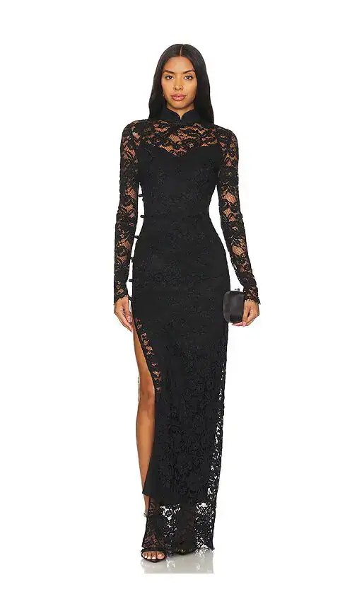 Sau Lee Rebecca Dress In Black - 6% Off | Editorialist