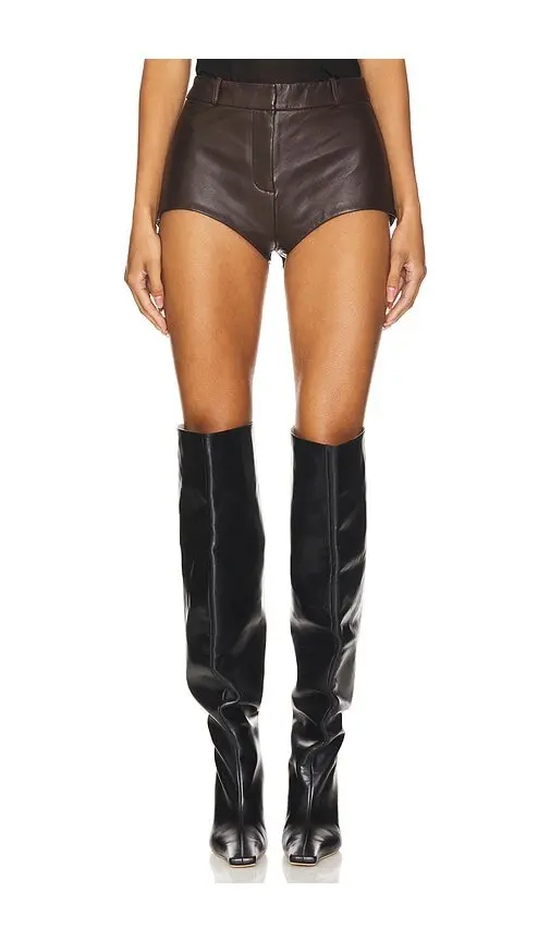 LAMARQUE Annaise Leather Short