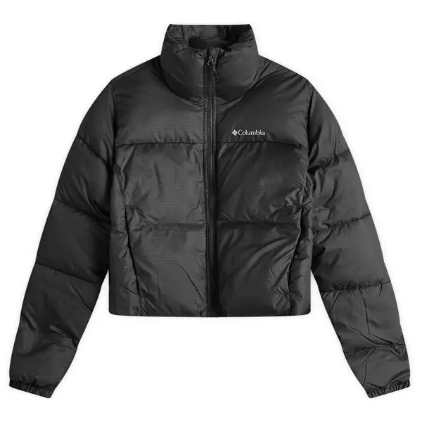 Columbia Puffect Cropped Jacket - Black