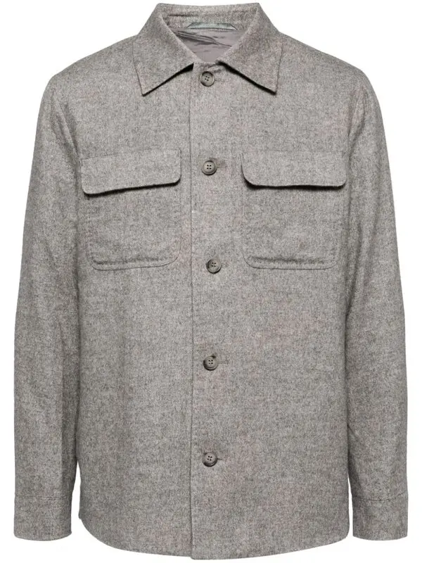 N.peal Flap Pockets Shirts