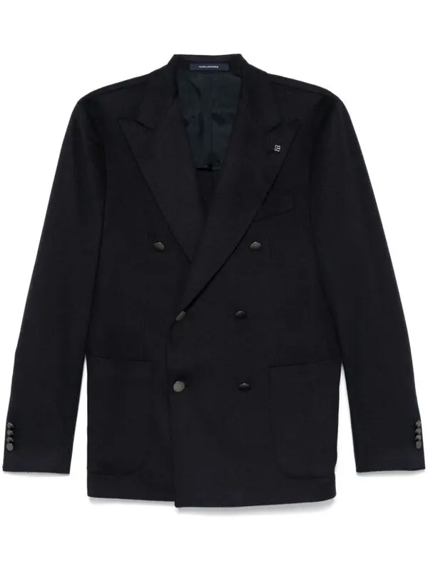 Tagliatore Brooch-detail Blazer