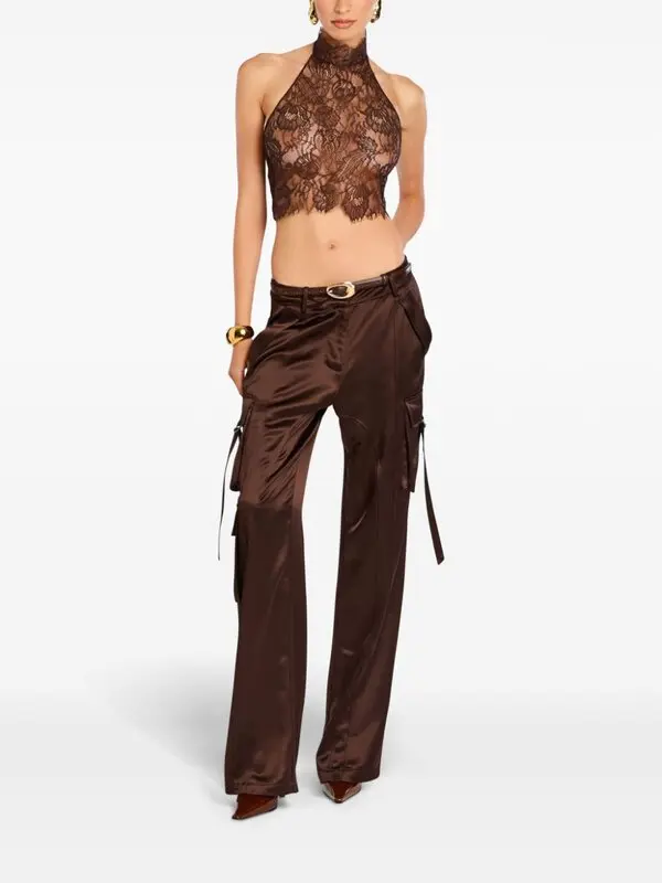 Retrofete Violet Lace Top