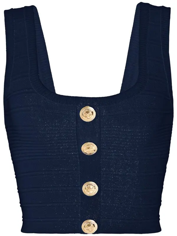 Retrofete Nella Top - Blue