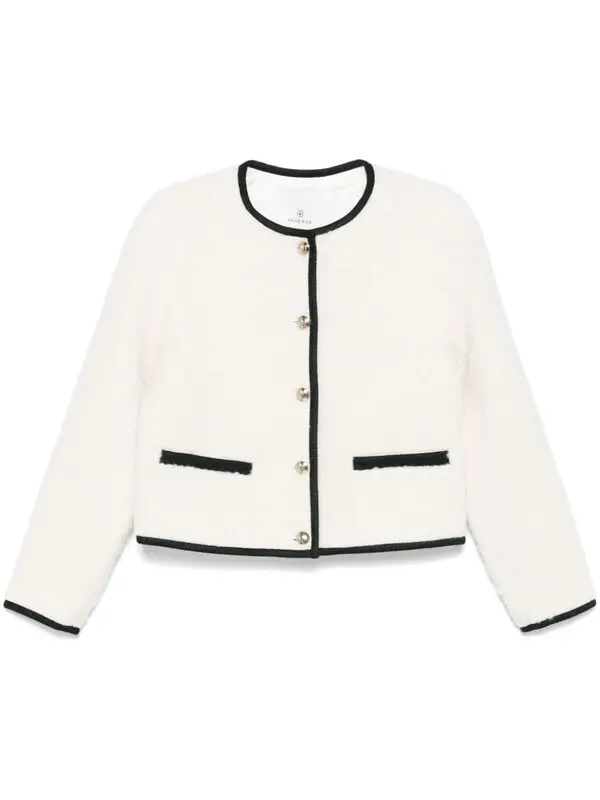 ANINE BING Contrasting-trim Blazer