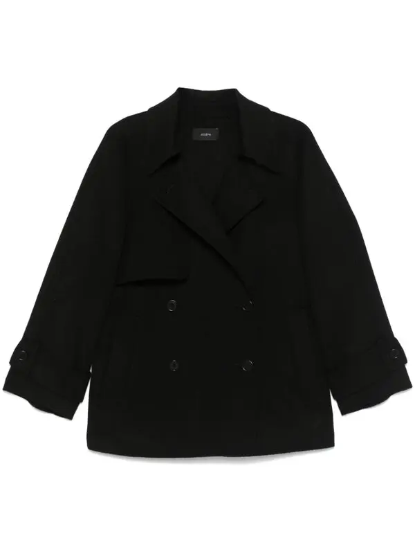 JOSEPH Marne Coat - Black