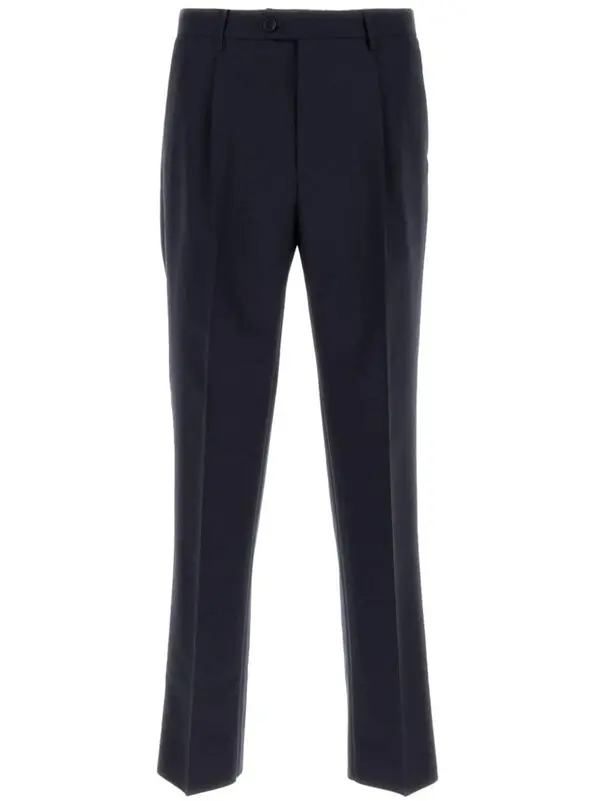 Etro Pleated Wool Trousers