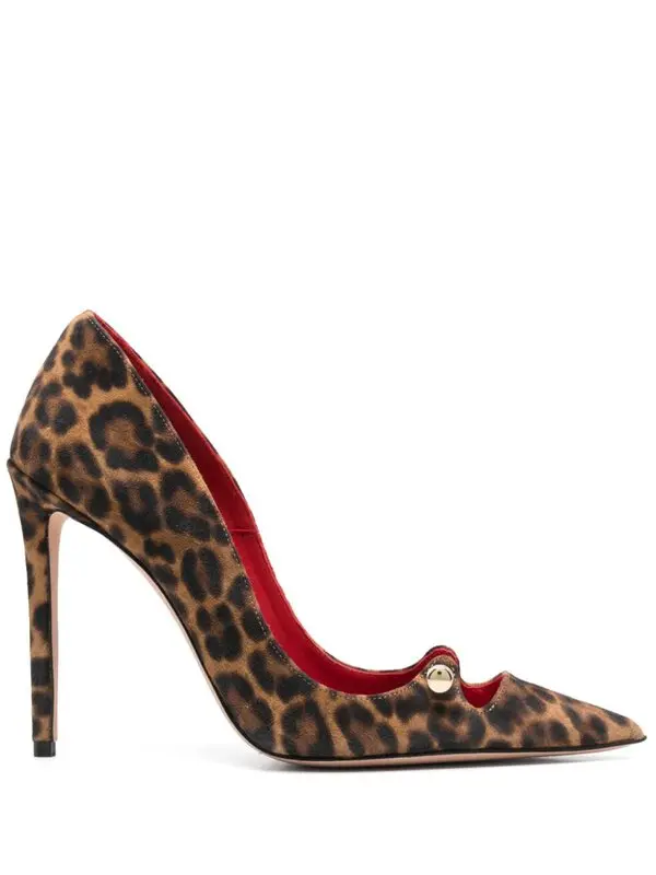 HARDOT More 110mm Pumps - Brown