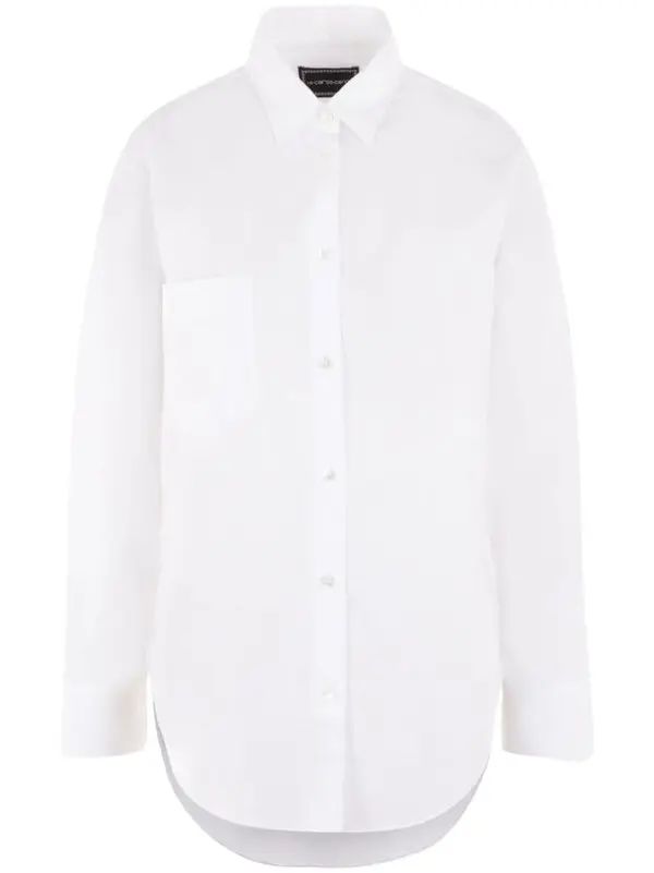 10 CORSO COMO Slim-fit Poplin Shirt