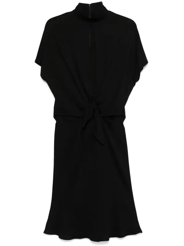Roberto Cavalli Knot-detail Midi Dress