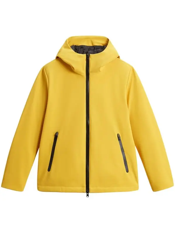 Woolrich Pacific Soft Shell Jacket - Yellow