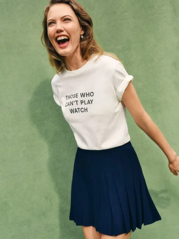 REFORMATION Rowan Crew Tee - Those Who Can't Play