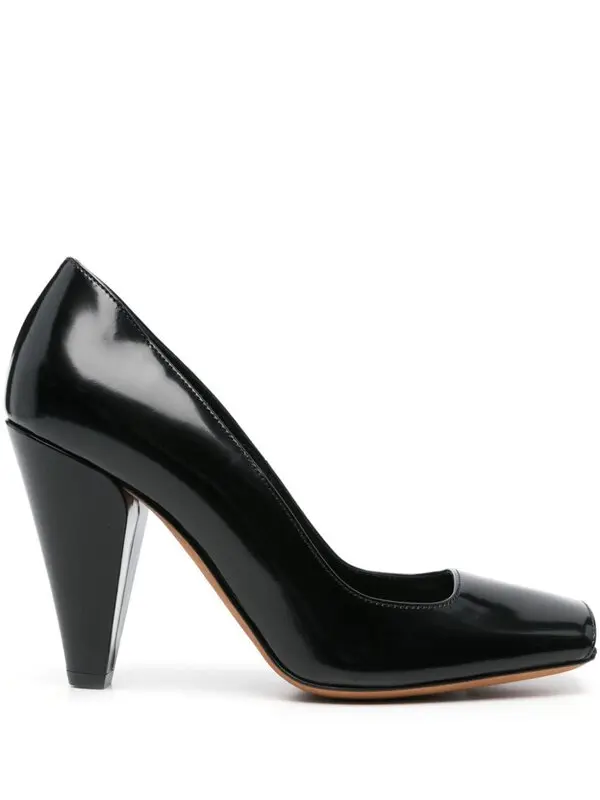 Khaite Cedar Leather Pumps - Black