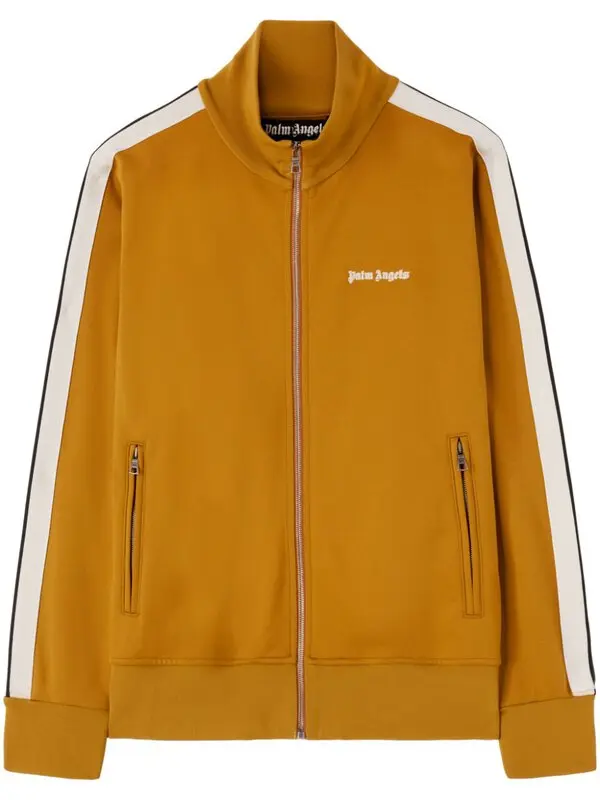 Palm Angels Logo Track Jacket - Yellow