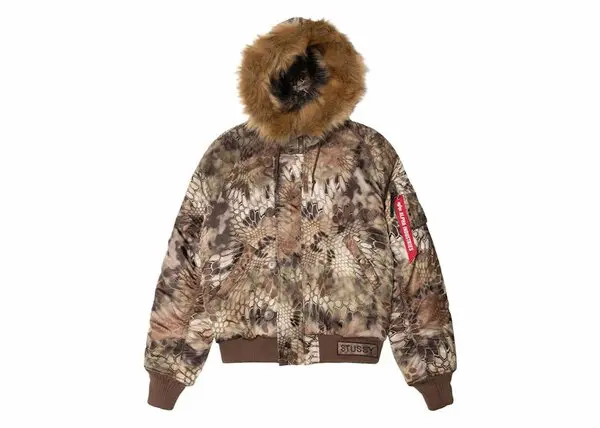 StÜssy X Alpha Kryptek Camo N2b Jacket - Highlander