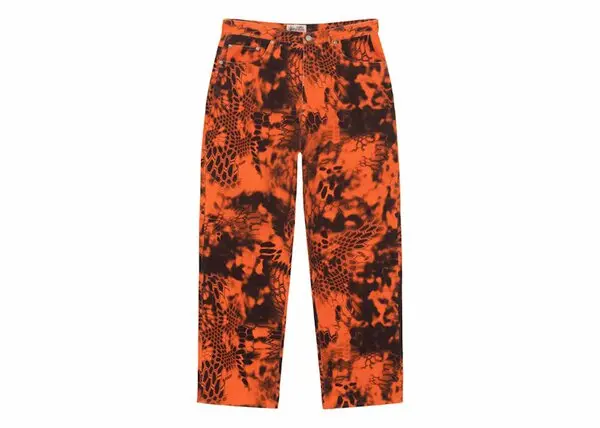 StüSsy Big Ol Kryptek Camo Jean - Inferno | Editorialist