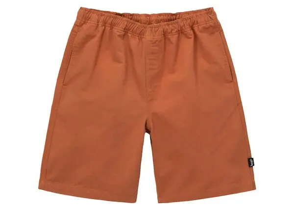 StÜssy Brushed Beach Short - Rust