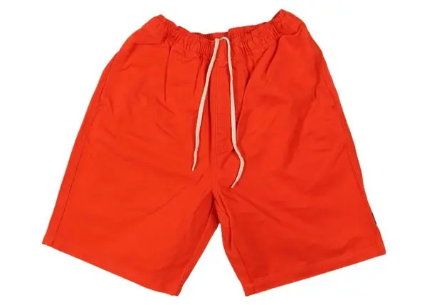 StÜssy Brushed Beach Short - Red/orange