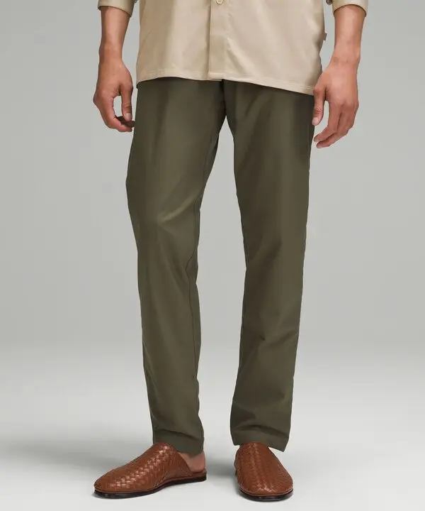 Lululemon Abc Classic-fit Trouser 32l - Army Green