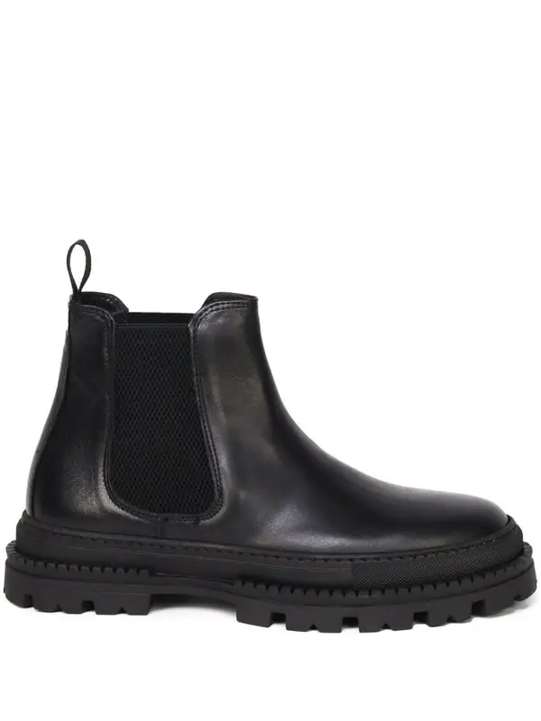 GIULIANO GALIANO Leather Chelsea Boots