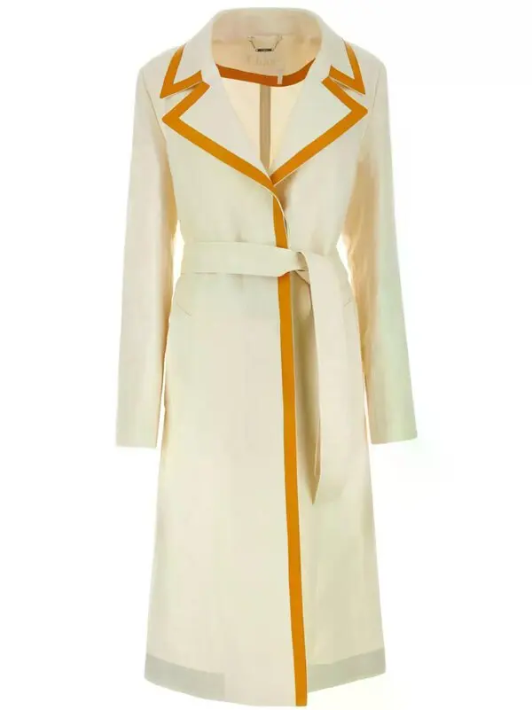 Chloé Contrast-trim Trench Coat