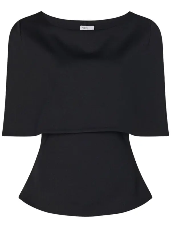 Rosetta Getty Cape Design Blouse