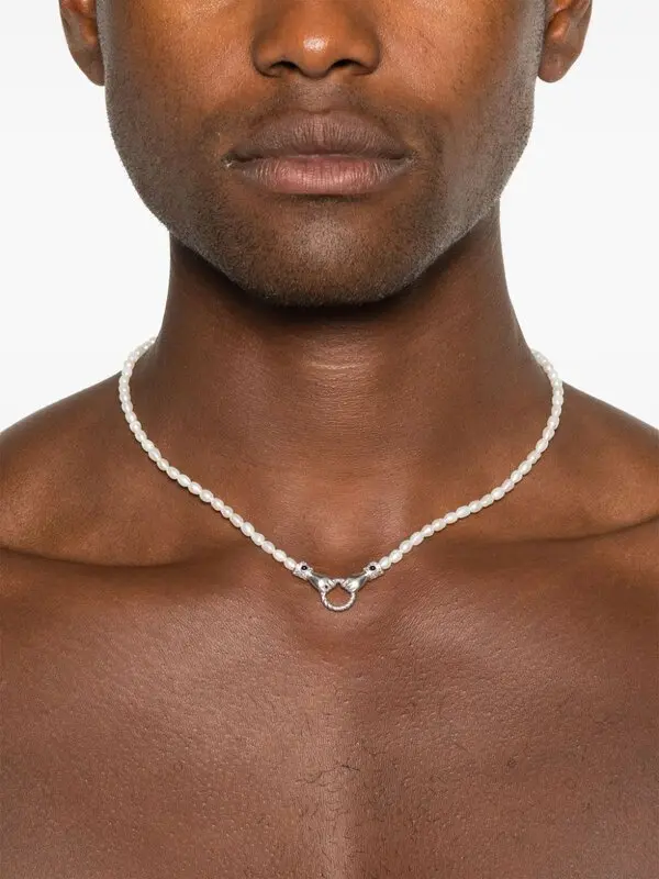 MISSOMA Harris Reed In Good Hands Necklace - Silver