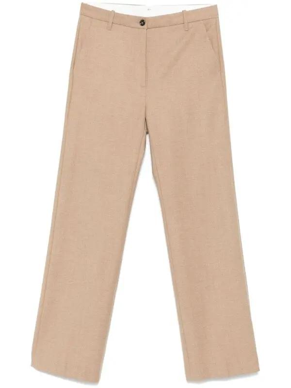 NINE:INTHE:MORNING Wide Leg Trousers - Neutrals