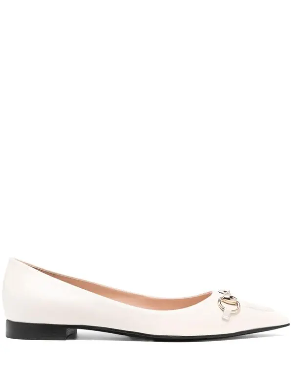 Gucci Horsebit-detail Ballerina Shoes
